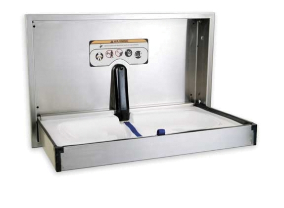 100SS-Foundations Stainless Steel Changing Station