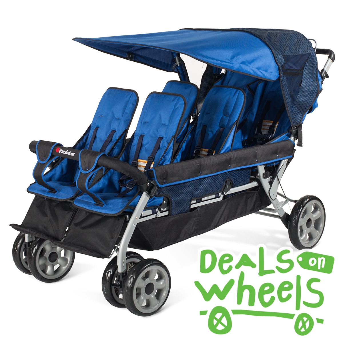 LX6 - 6-Passenger Stroller - Foundations 4160037